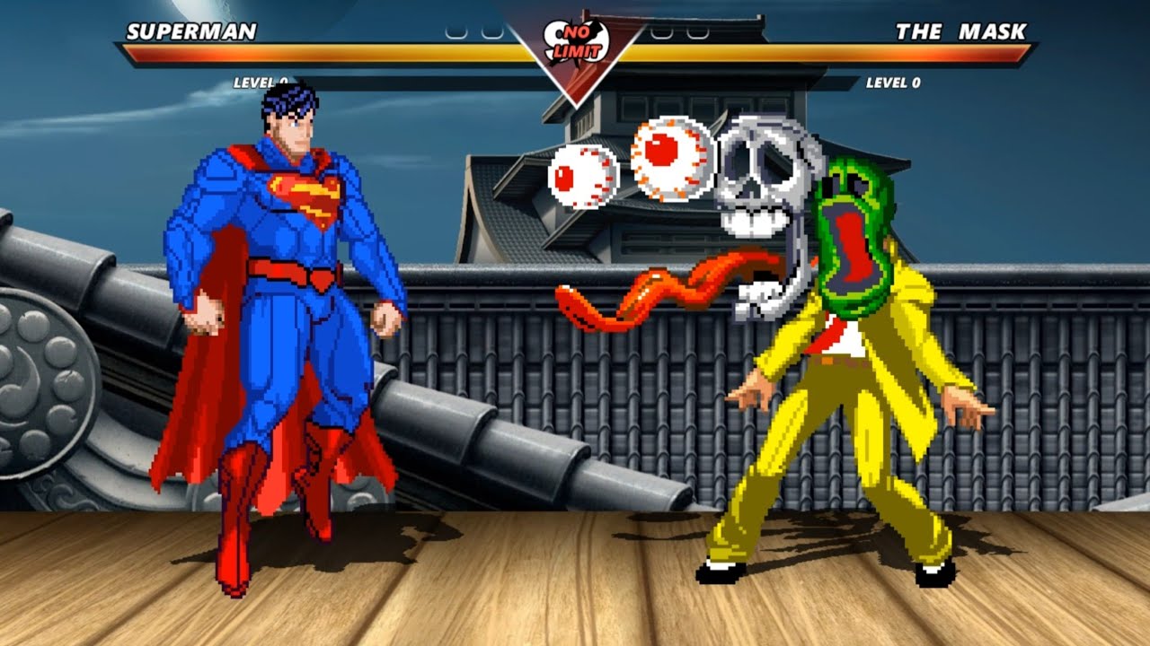 SUPERMAN vs THE MASK - The most epic fight ever made ! - YouTube