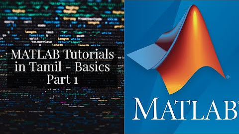 MATLAB Tutorials in Tamil - YouTube
