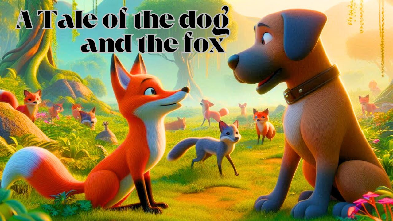 A Tale of the Dog and the Fox | How the dog became a pet | Bedtime ...