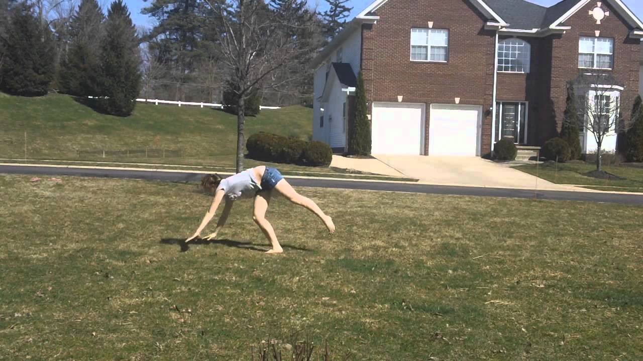 Gymnastics Outside! - YouTube