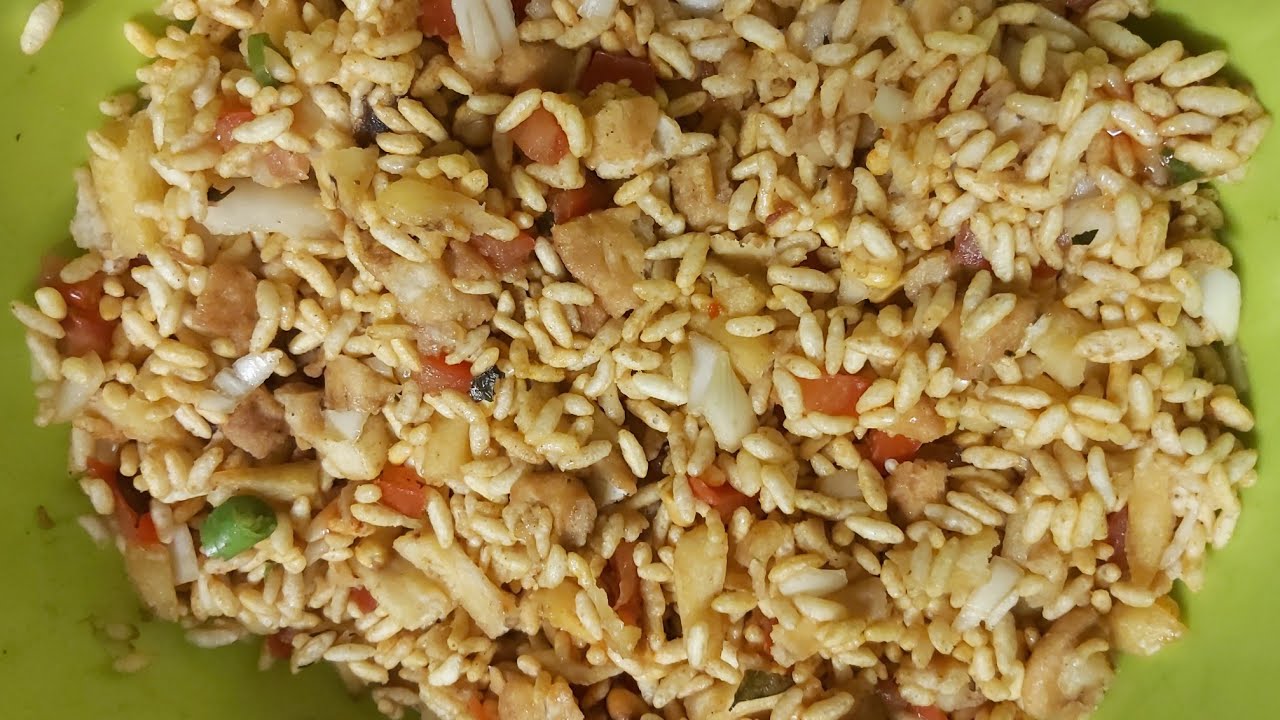 Jhal muri recipe | jhal muri |puffed rice recipe Indian recipe ...