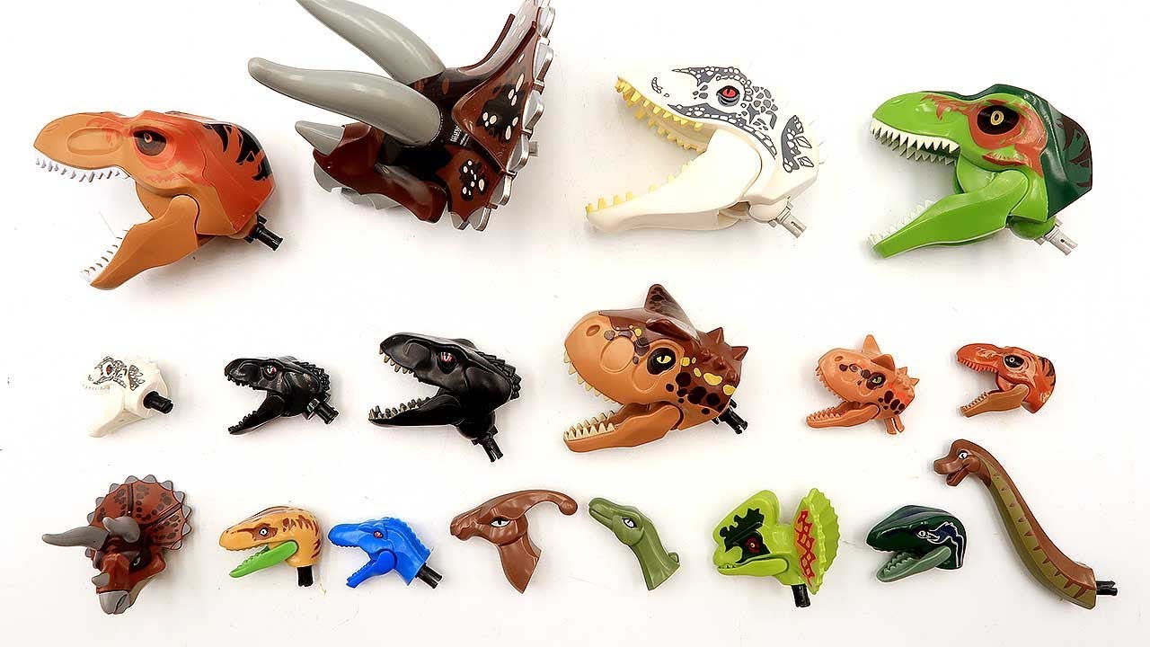 LEGO DANGEROUS DINOSAURS - Jurassic World Dinosaur Toys For Kids - YouTube