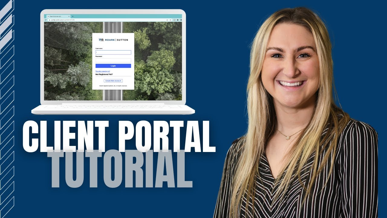 How to Use the Client Portal | Roark and Sutton - YouTube