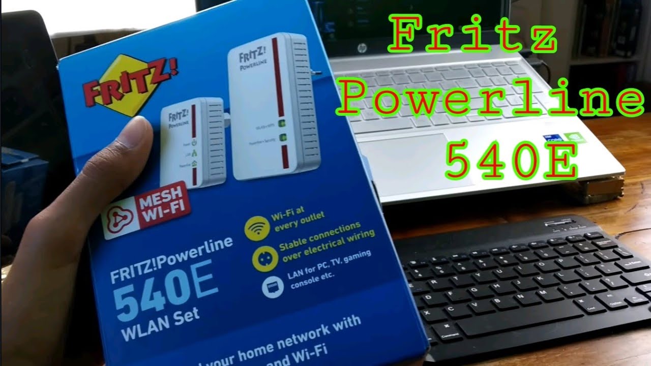 RECENSIONE e TUTORIAL FRITZ POWERLINE 540E/ porta il WiFi tramite la RETE ELETTRICA!! - YouTube