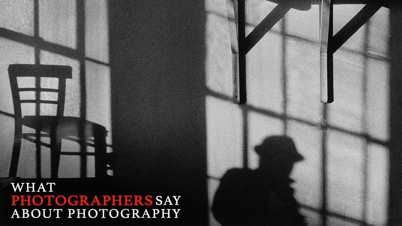 What Photographers Say About Photography (Part 2) - YouTube