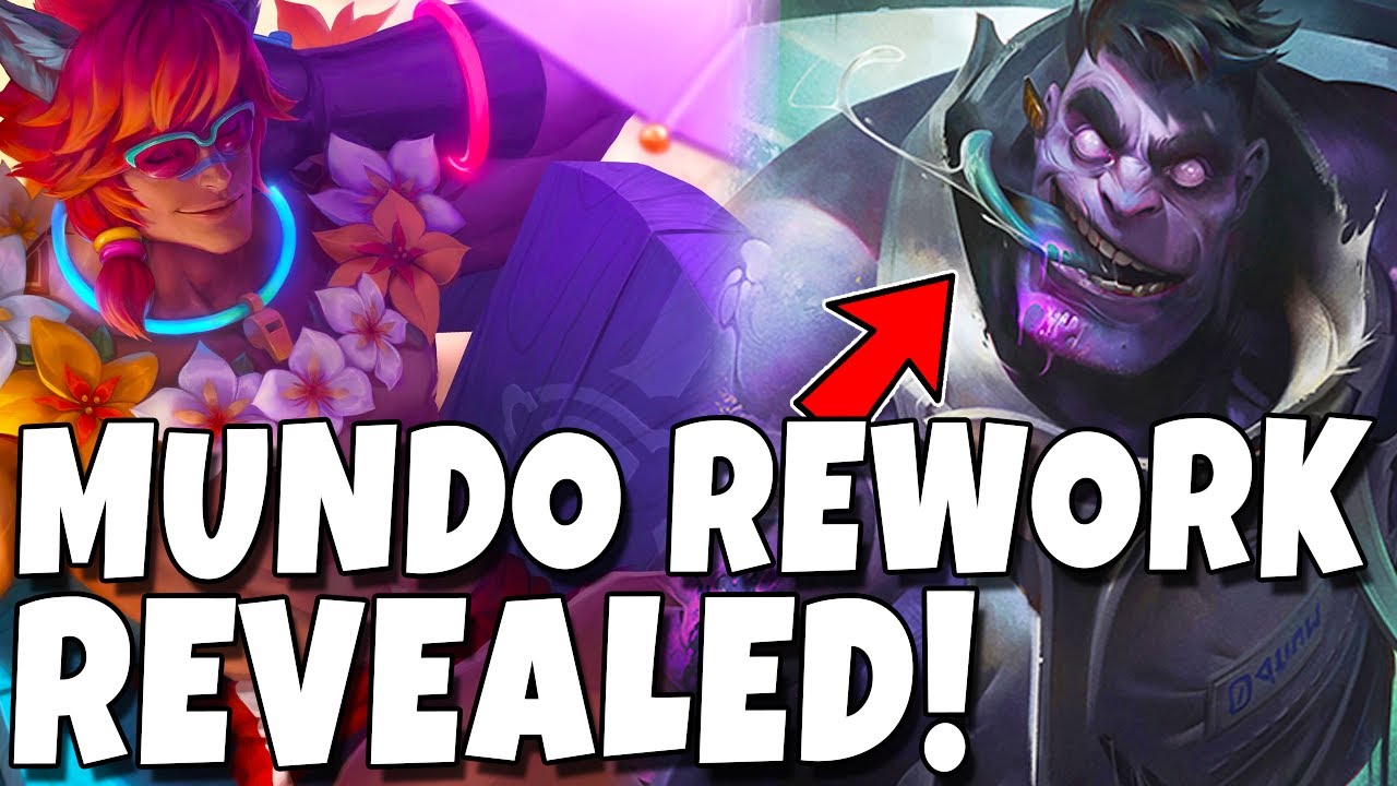 MUNDO REWORK ABILITIES REVEALED + NEW UPDATES IN LEAGUE OF LEGENDS ...