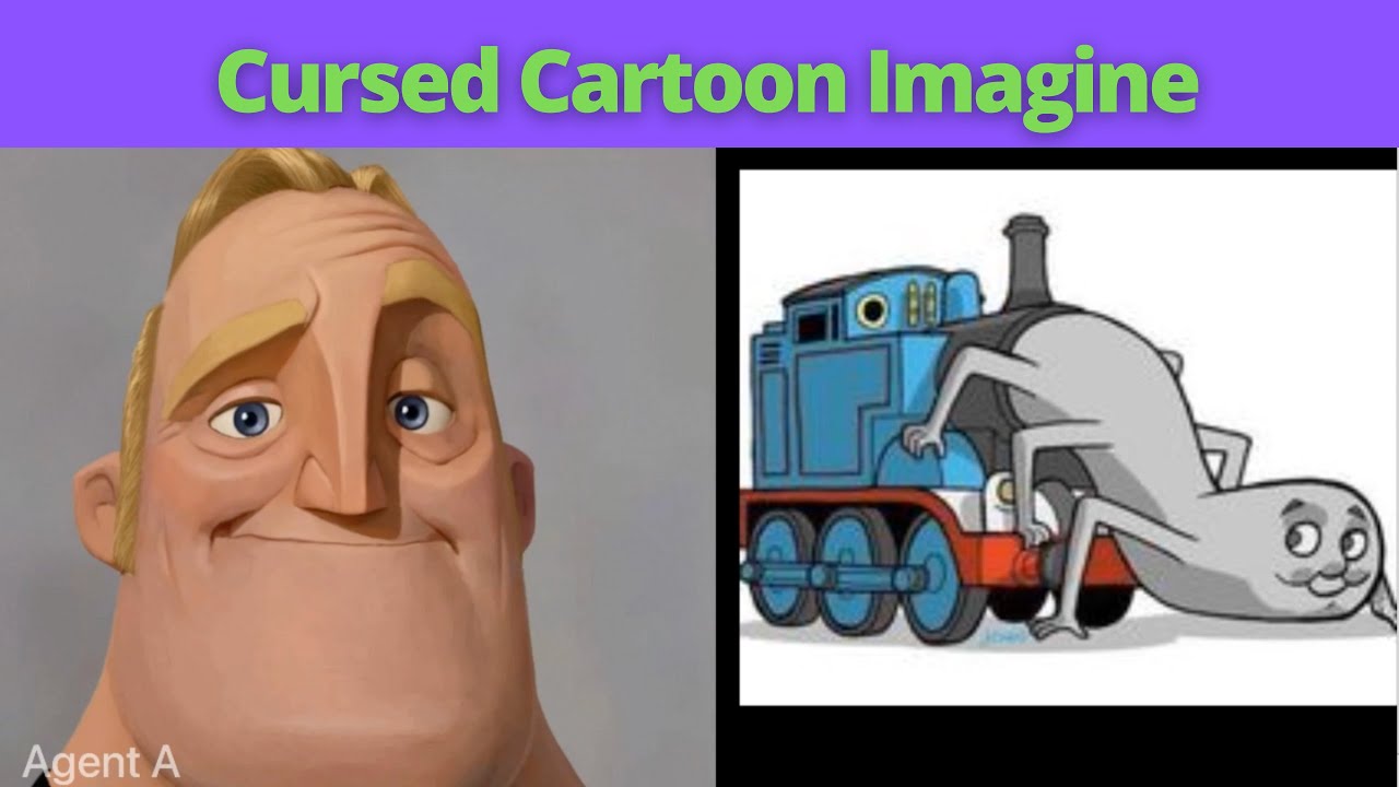 Cartoon Cursed imagine | Mr Incredible becoming canny/uncanny - YouTube