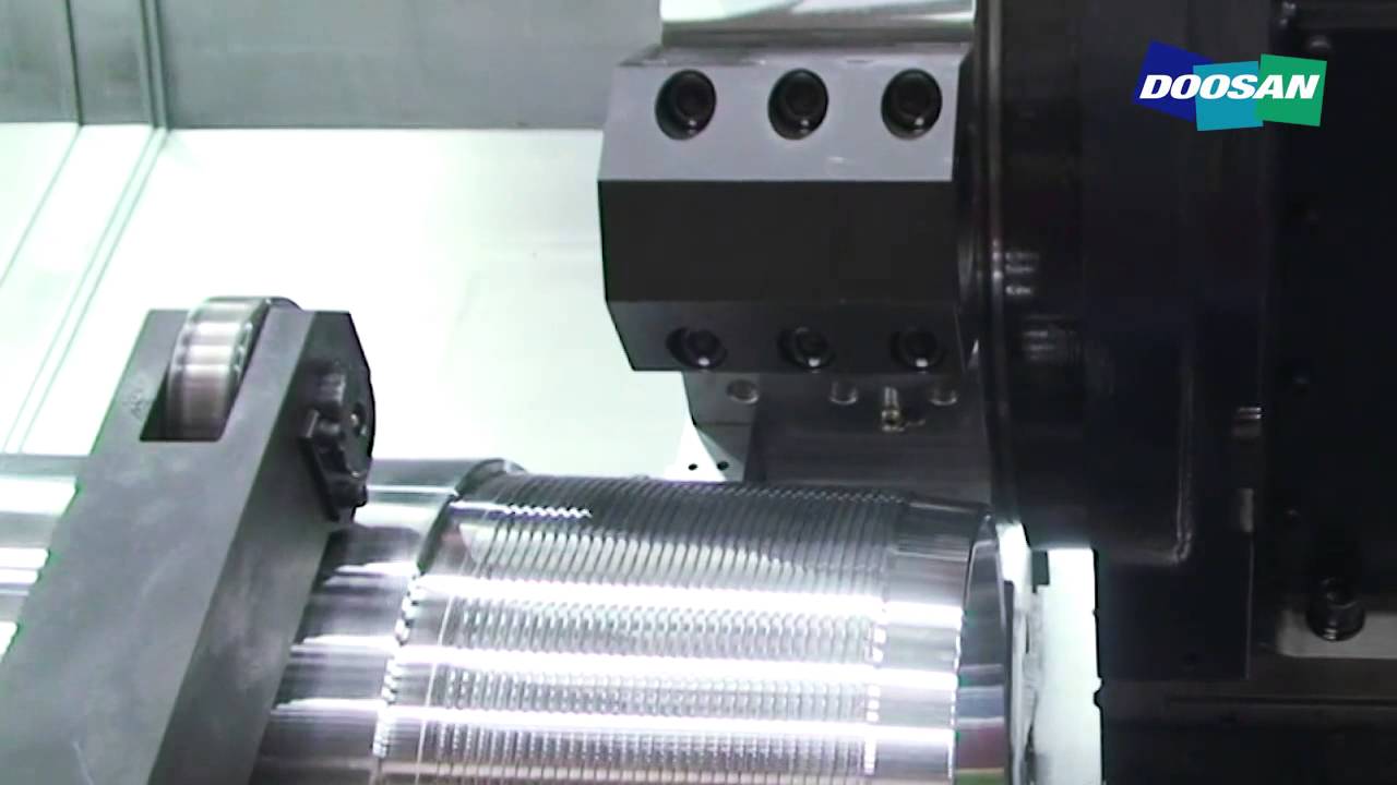 DOOSAN PUMA 800L - YouTube