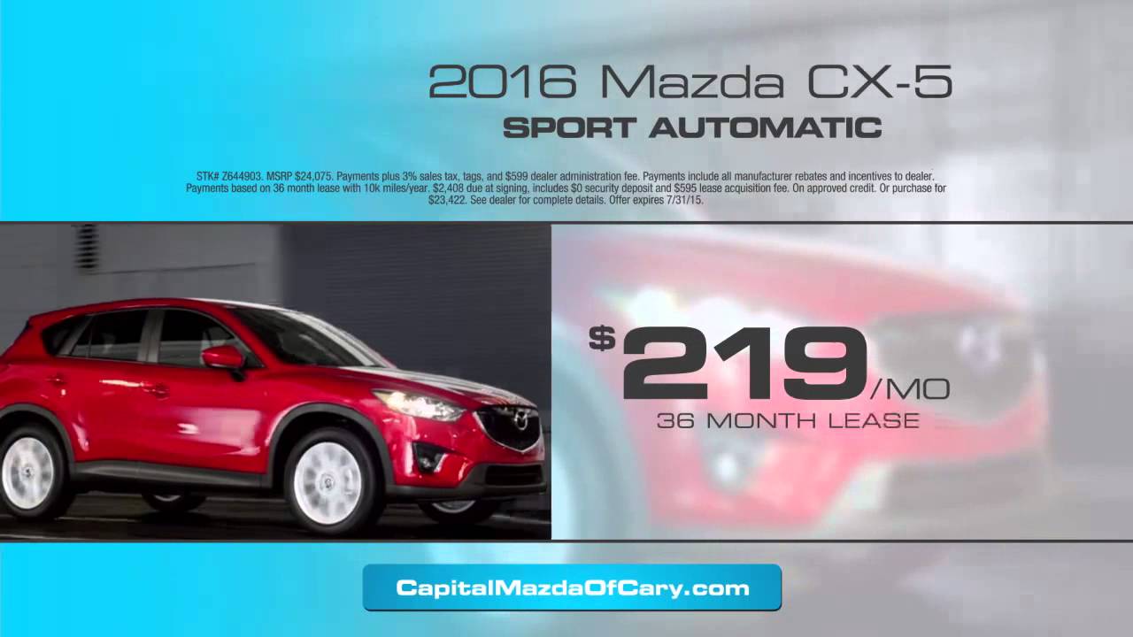 Capital Mazda - Right Place 2 July - YouTube