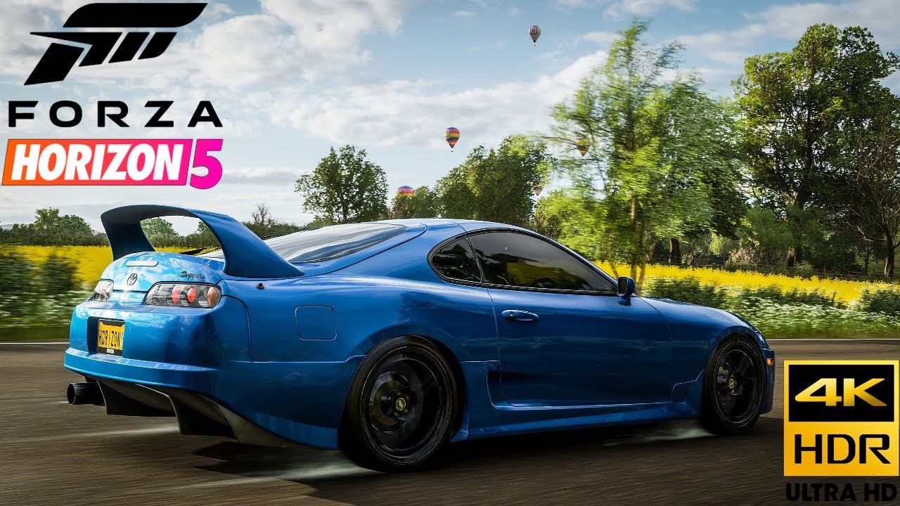 SUPRA MK4 1600HP ULTRA REALISTIC GRAPHICS 4K60FPS FORZA HORIZON 5 - YouTube