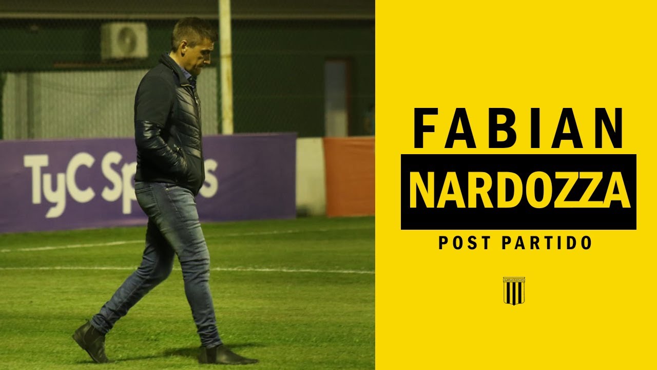 Fabian NARDOZZA luego del partido | Agropecuario 3 - Almirante Brown 1 ...