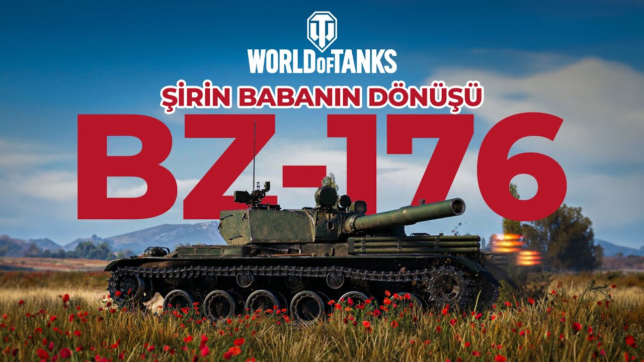 World of Tanks - BZ-176 En zırhlı Tank inceleme replay - YouTube