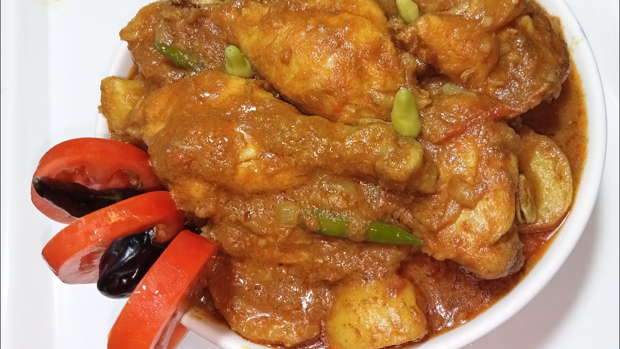 CHICKEN ALOO JHOL RECIPE.. EASY AND DELICIOUS CHICKEN ALOO JHOL RECIPE ...