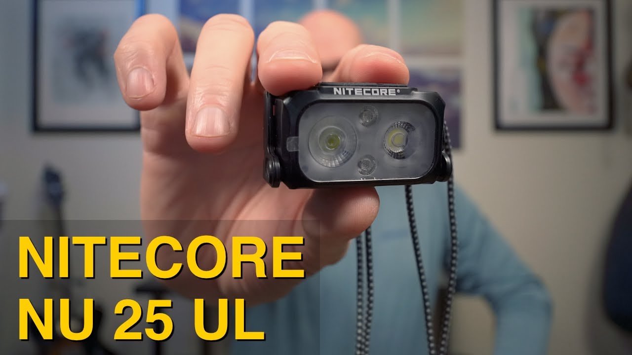 Nitecore NU25 400 UL Review 2022 Version ( First Impressions ) - YouTube