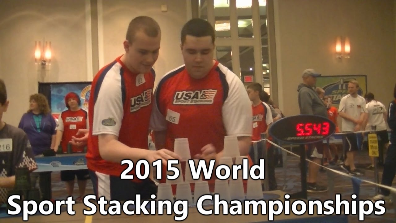 WSSA 2015 World Sport Stacking Championships - YouTube