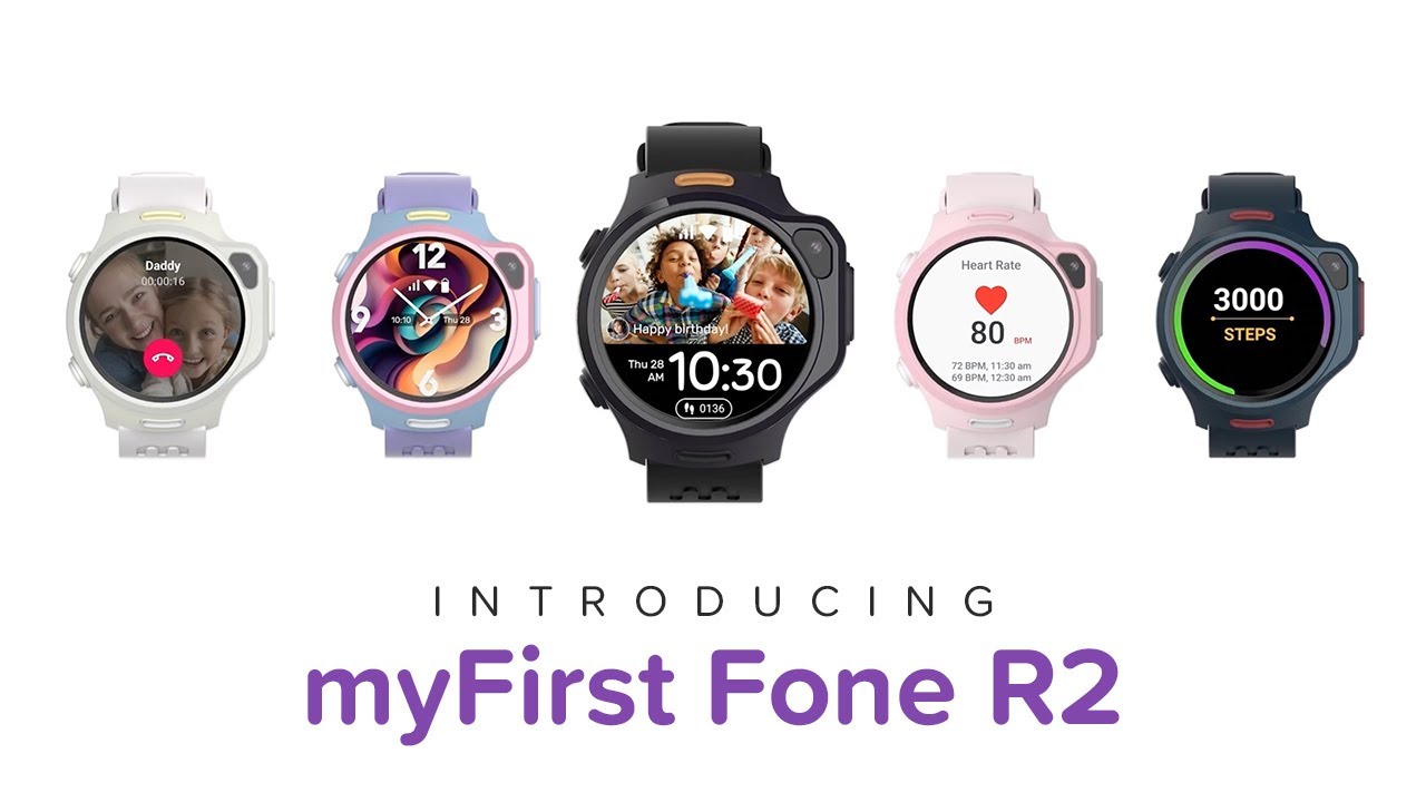 New Smartwatch for Kids - Introducing myFirst Fone R2 - YouTube