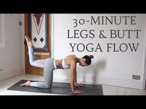 YOGA FOR TONED BUMS | 30-minute all levels flow | CAT MEFFAN