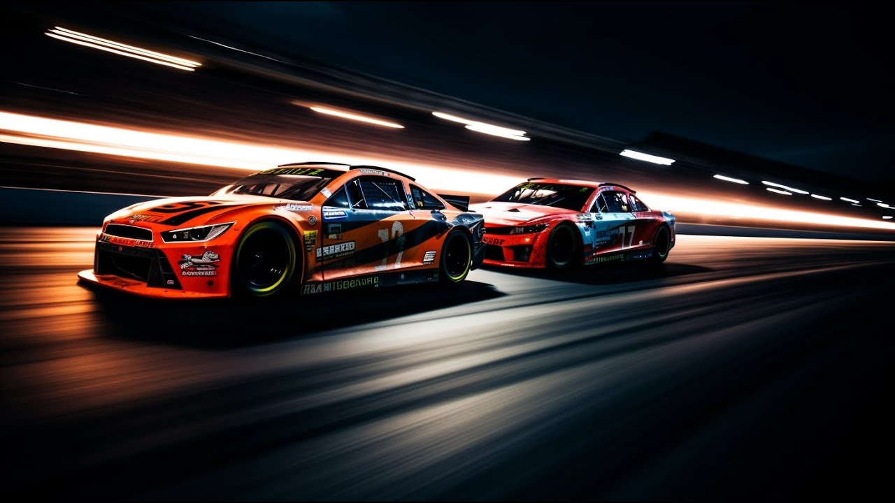 Nascar Racing Cars in Long Exposure Style. AI Created - YouTube