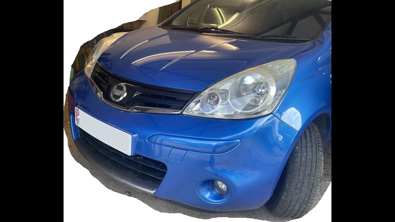Nissan Note 2008 2011 pollen filter removal and replacement - YouTube