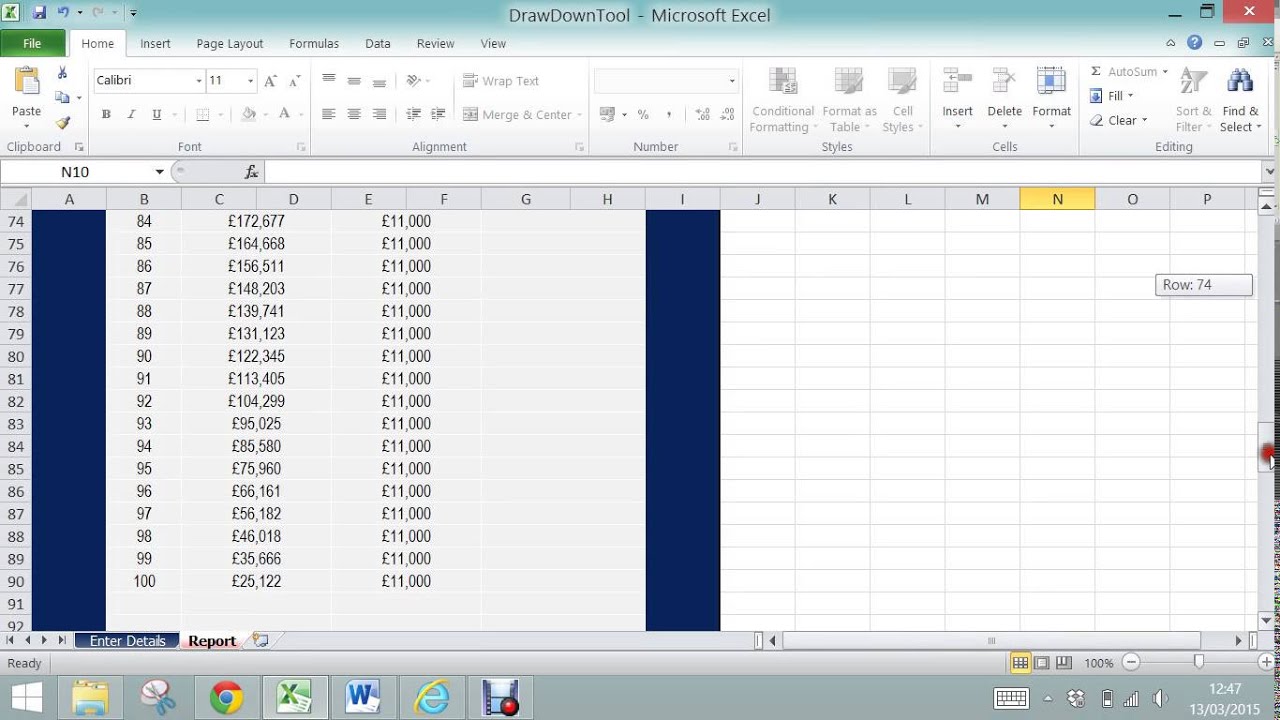 Drawdown Tool Video - YouTube