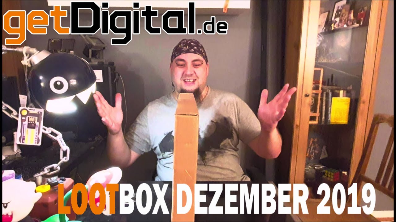 Unboxing: Lootbox von GetDigital.de Dezember 2019 - YouTube