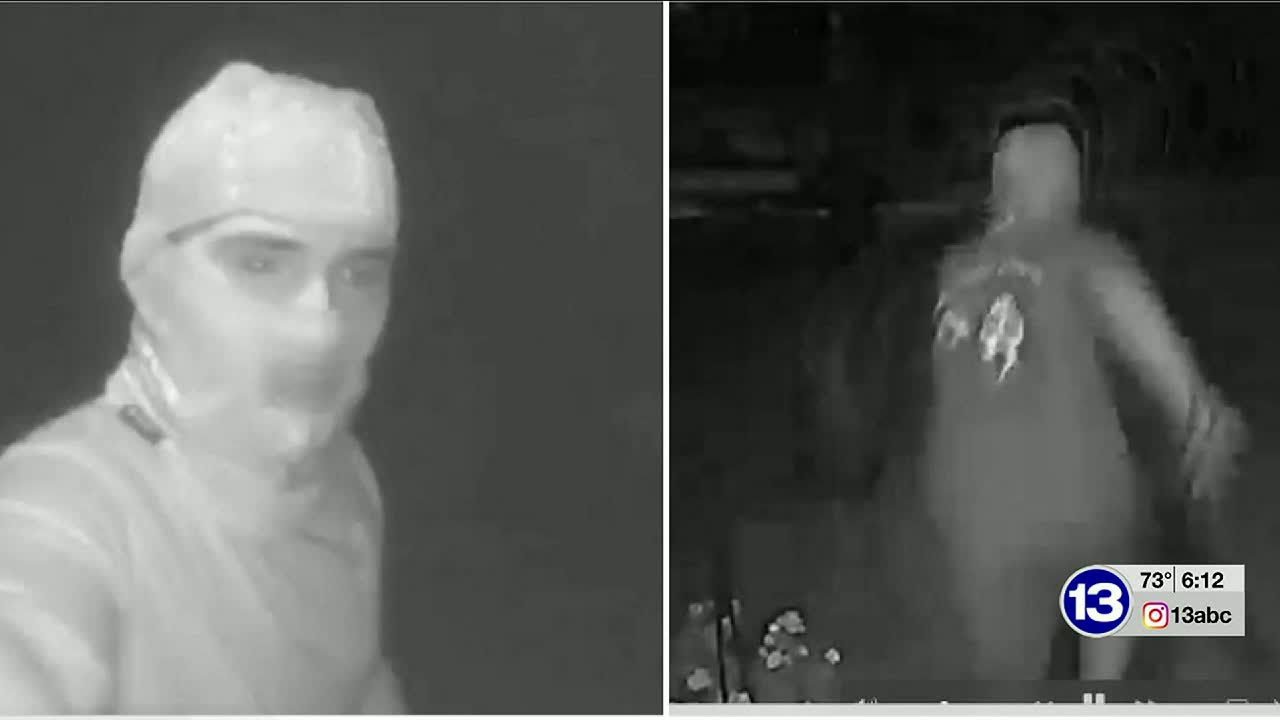 BG police searching for masked man caught on doorbell camera - YouTube