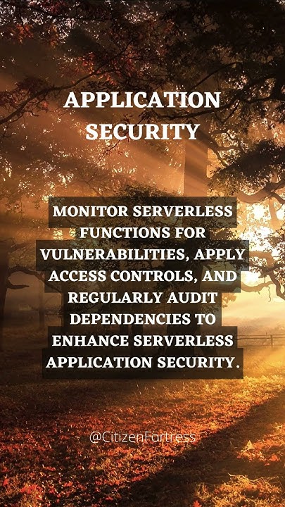 What Do You Do to Mitigate Security Risks In Serverless Computing? - YouTube