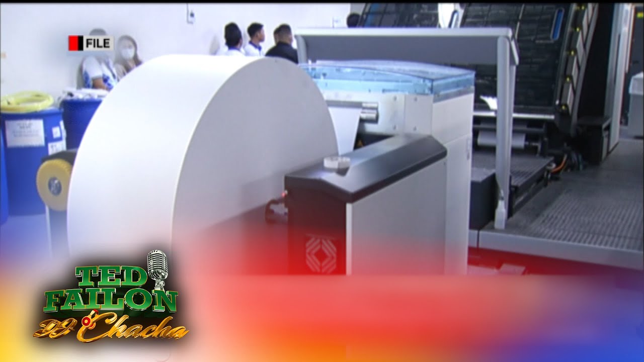 Natitirang 20-M na iimprentang balota para sa eleksyon, target matapos ...