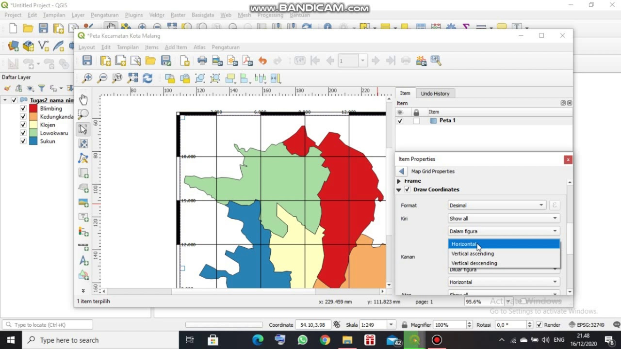 Praktikum GIS. Layouting - YouTube