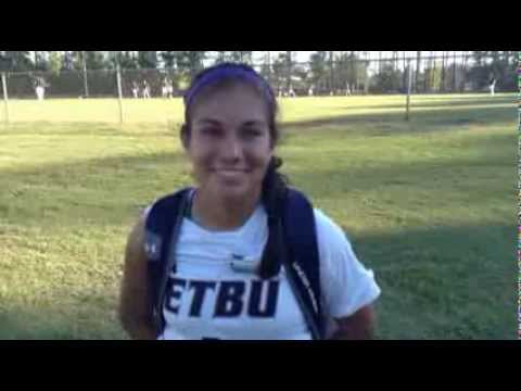 ETBU Women's Soccer - Christina Robles - October 10, 2013 - YouTube