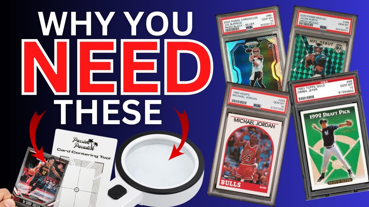 Why You NEED These Tools When Grading Cards - How to Get PSA 10 Gem ...