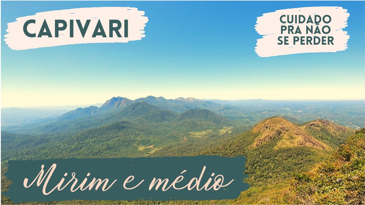 | TRILHA CAPIVARI MIRIM E MÉDIO | Cuidado pra não se perder no Capivari ...