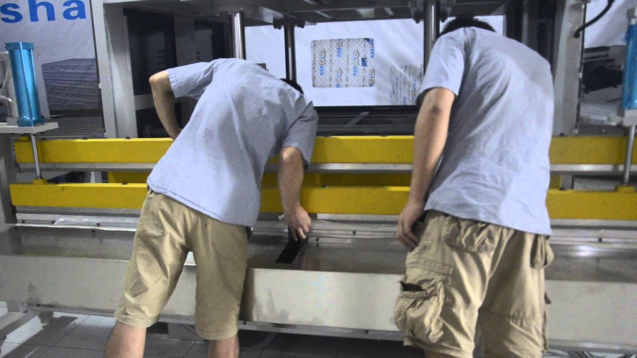 YS-220 Mattress Compression Vacuum Packing Machine - YouTube