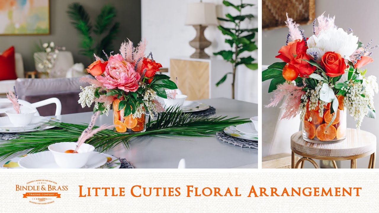 Little Cuties Floral Arrangement - YouTube