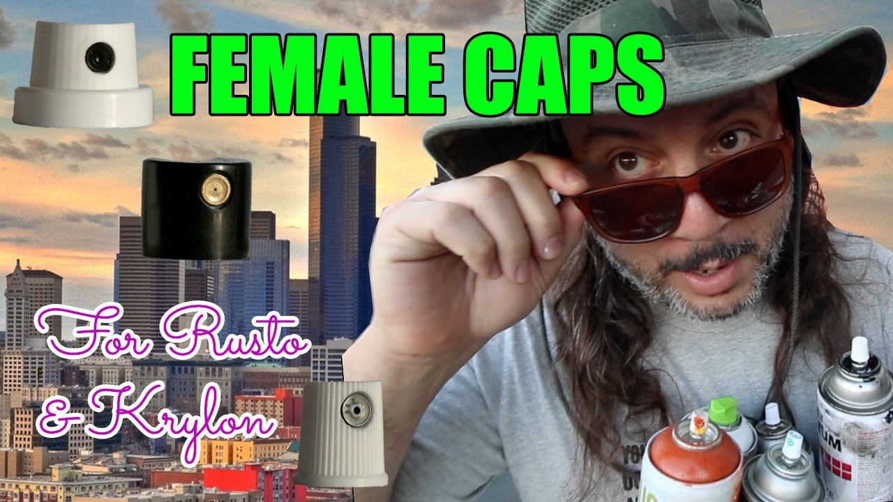 Female Caps for Rustoleum & Krylon (Cap Review) - YouTube
