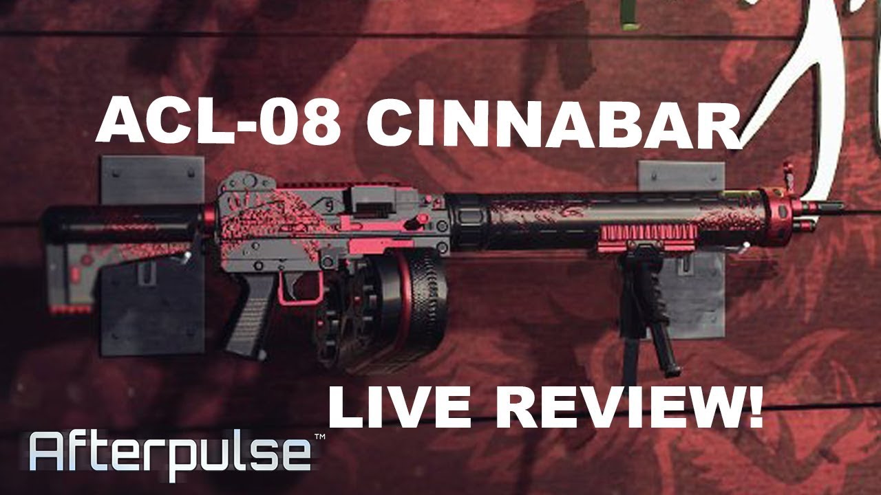 [Afterpulse Elite Army] NEW LMG! ALC-08 CINNABAR 4-star LIVE REVIEW ...