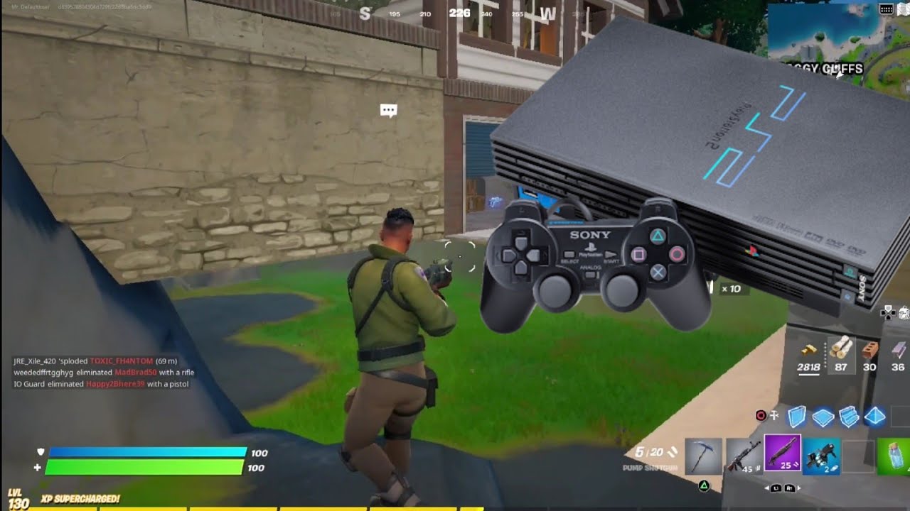Playing Fortnite on PS2 be like.... (Funny Video) - YouTube