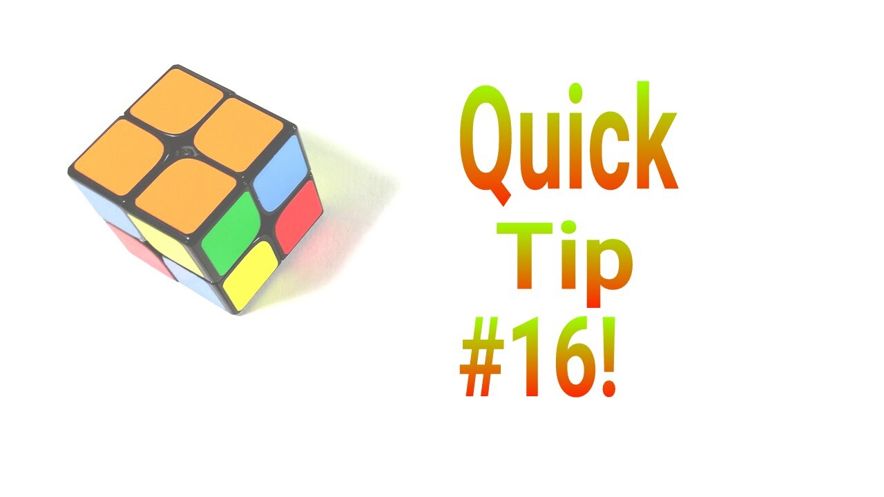 Quick Tip #16- 2x2 Face/Layer Building Examples! - YouTube