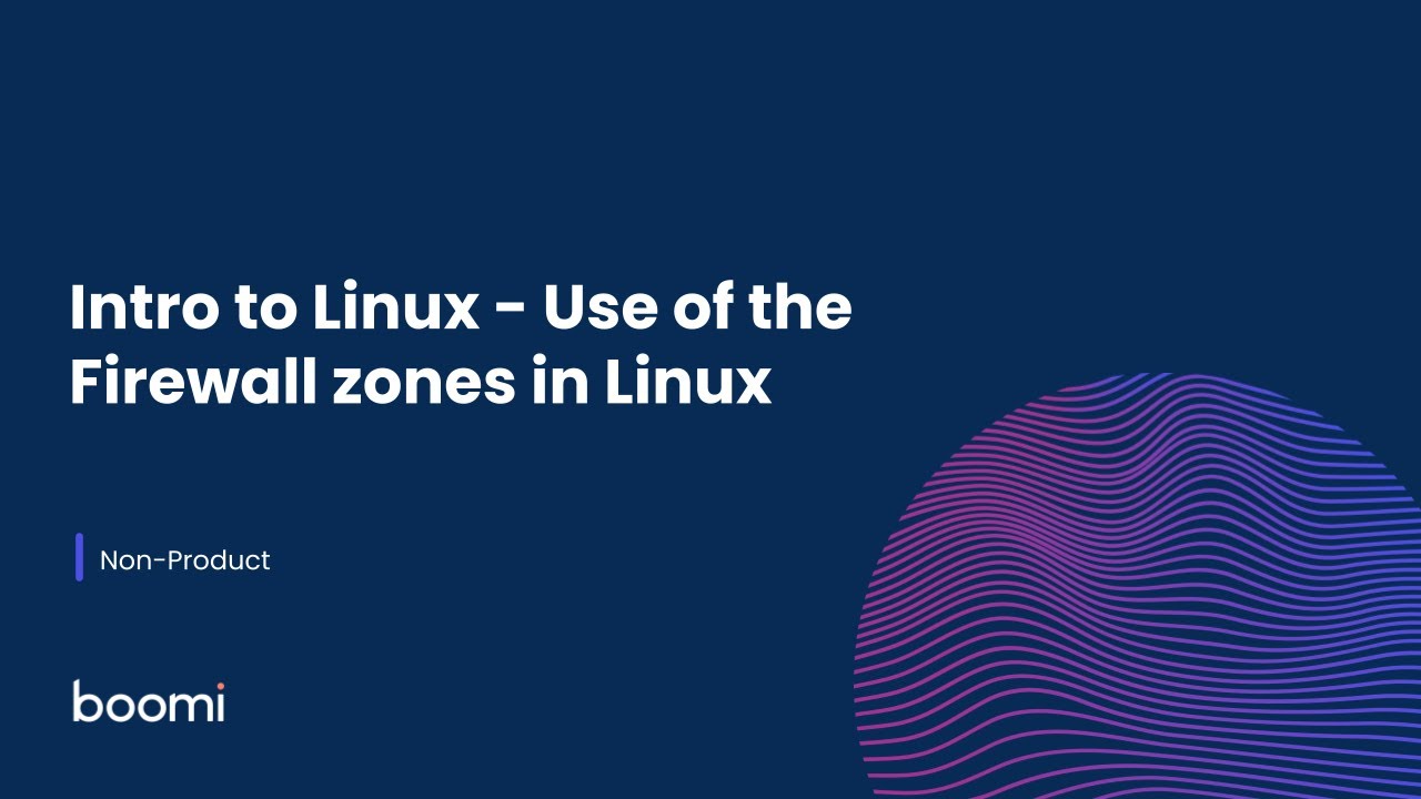 Intro to Linux - Use of the Firewall zones in Linux - YouTube