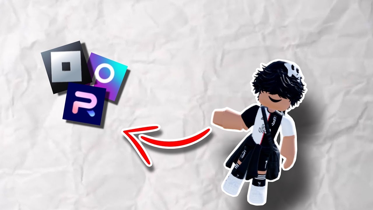 TUTO COMMENT FAIRE UNE MINIATURE AVEC PICSART, ROBLOX, PHOTOROOM ...