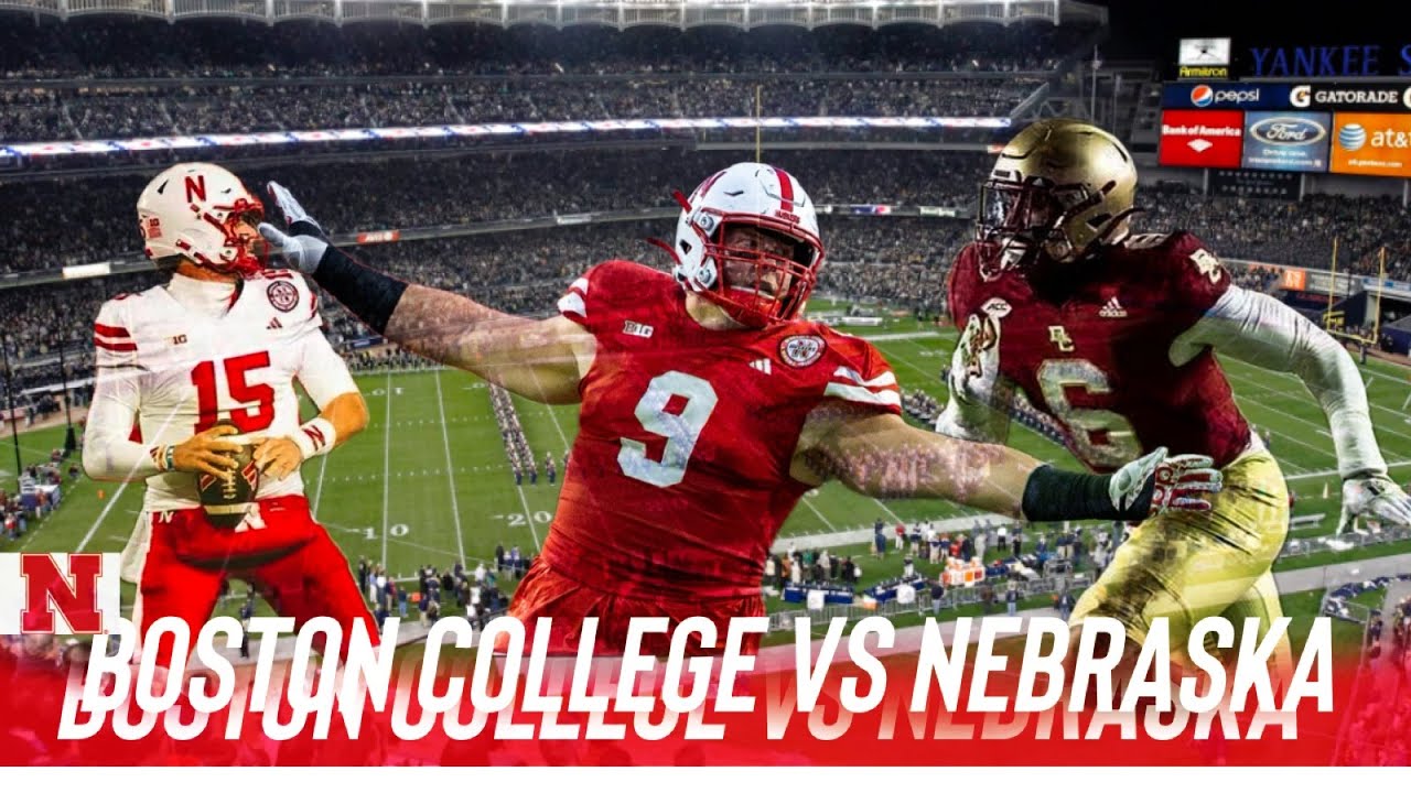 Nebraska vs Boston College Preview and Prediction Video|Nebraska ...
