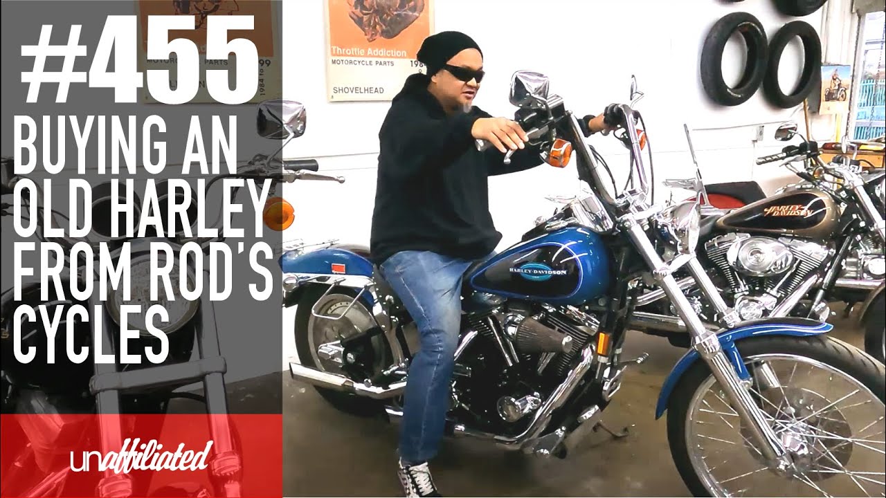 #455 - Buying An Old Harley From Rod's Cycles - YouTube
