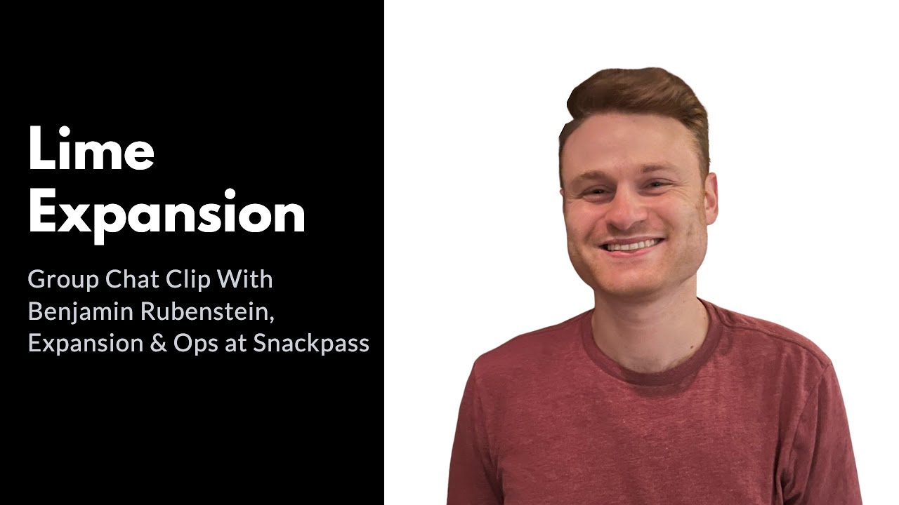 How Lime Launched New Markets & Expanded (Benjamin Chat Clip) - YouTube