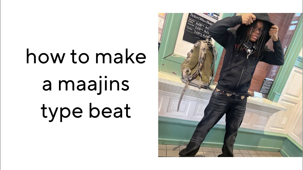 how to make a maajins type beat - YouTube