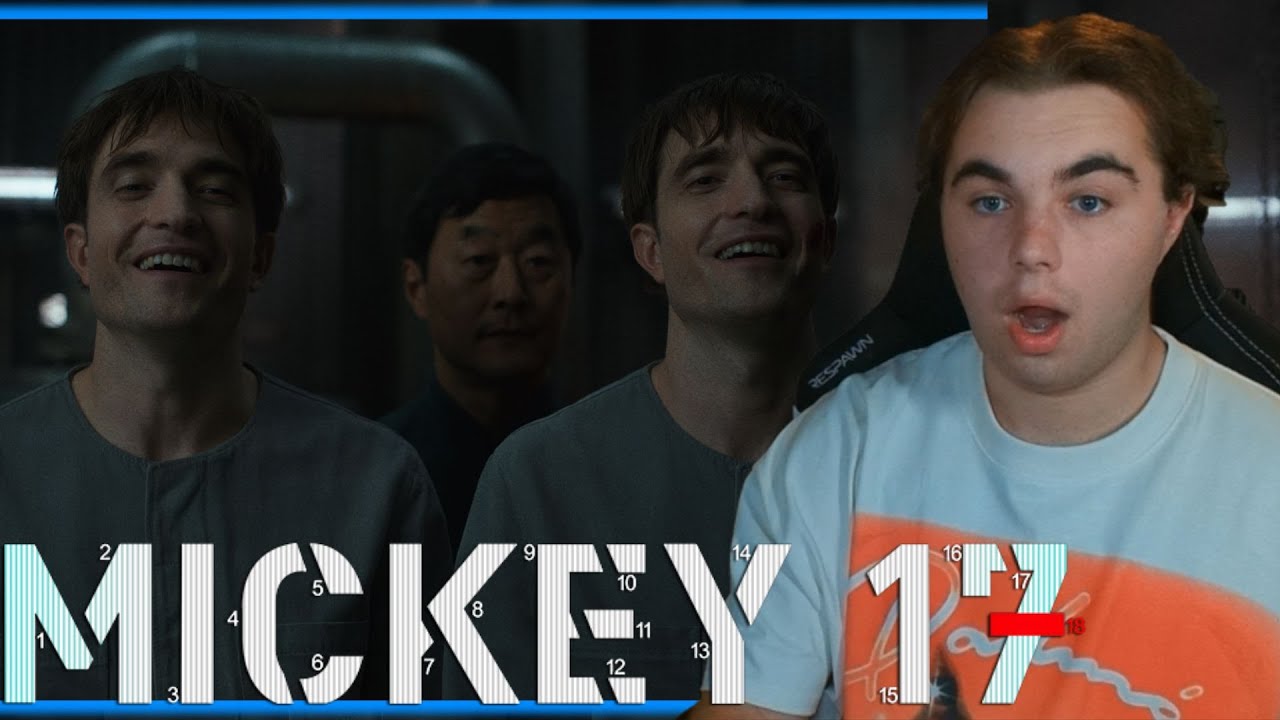 MICKEY 17 TRAILER REACTION! Robert Pattinson | Bong Joon-ho - YouTube