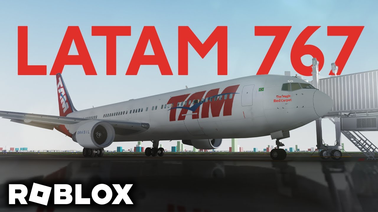 LATAM Airlines Roblox B767 Flight - YouTube