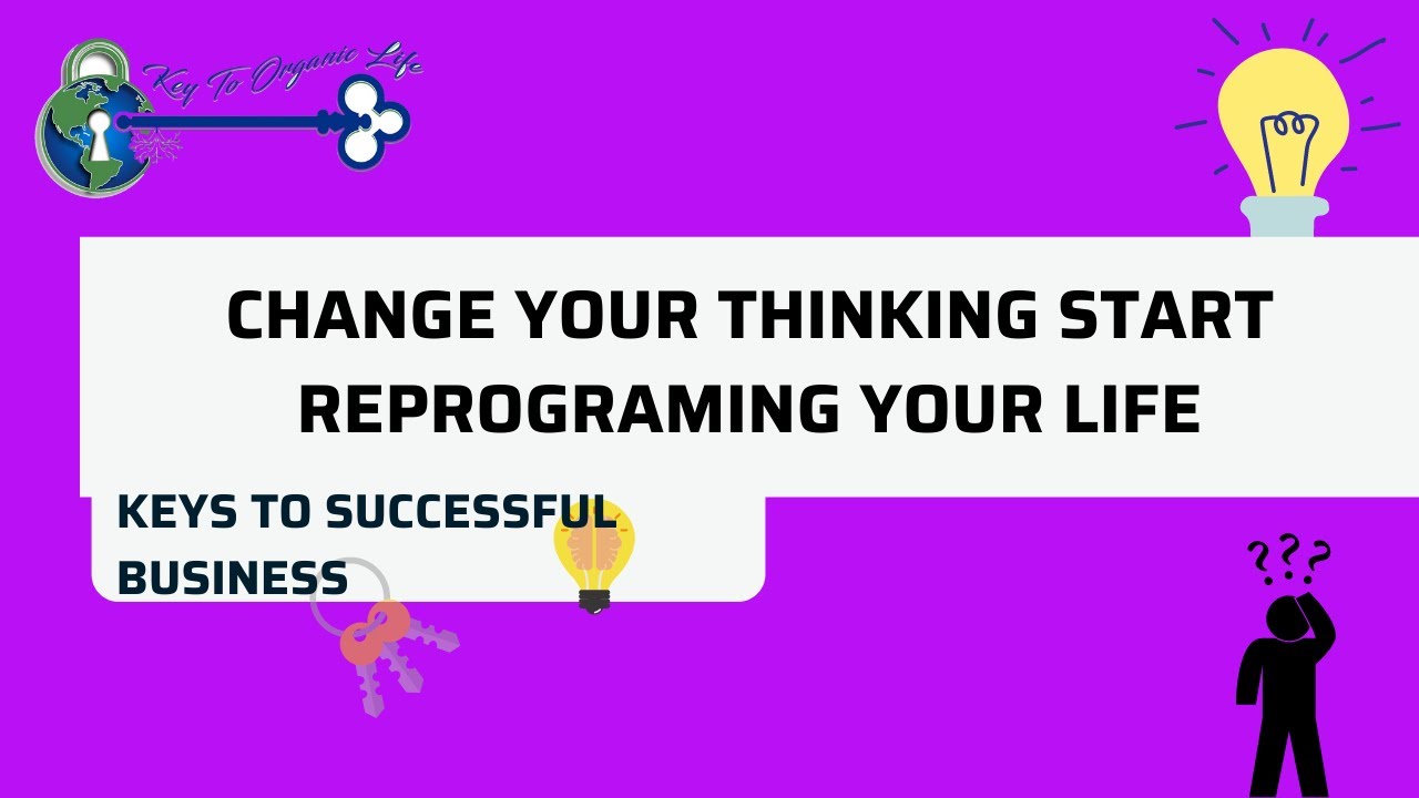 Change Your Thinking & Start Reprogramming Your Life - YouTube
