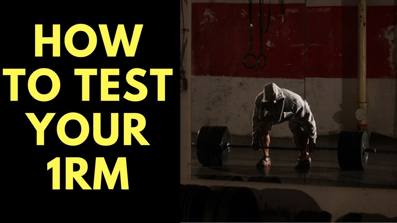 How to Test a One Rep Max - YouTube
