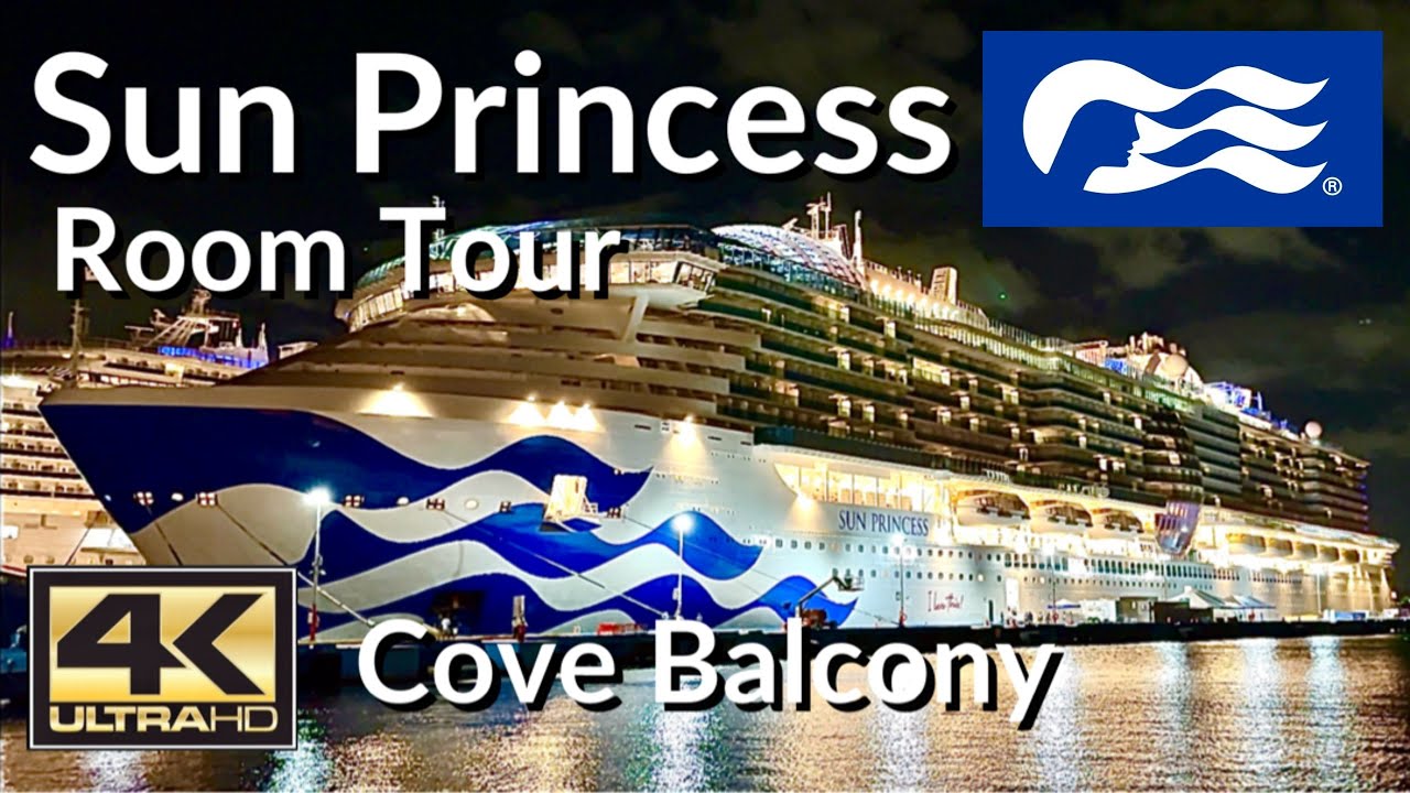 Cove Balcony Room Tour - Sun Princess - YouTube