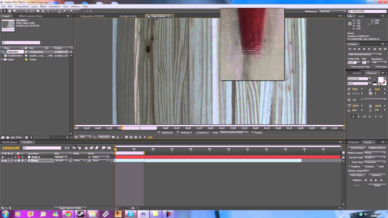 Adobe After Effects Motion Tracking Tutorial - YouTube
